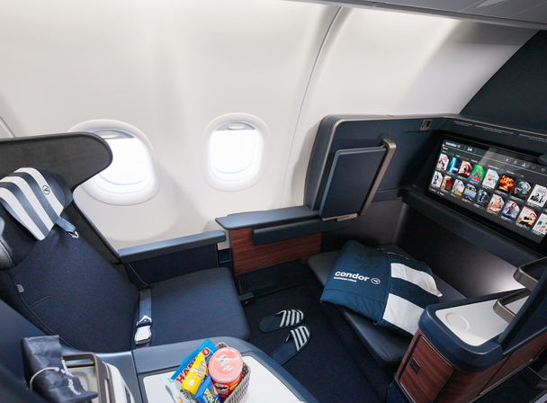 Condor Prime Seats | Das bietet die mini First Class des Ferienfliegers ...