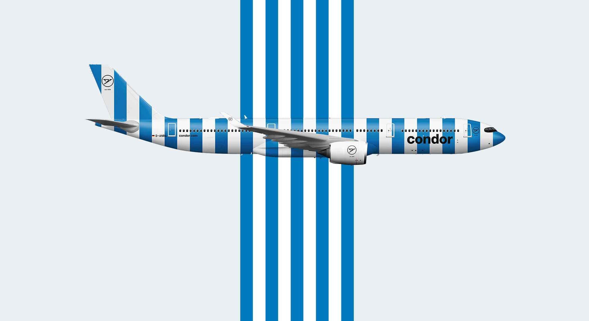 Noch mehr Streifen an Bord von Condor - Frankfurtflyer.de